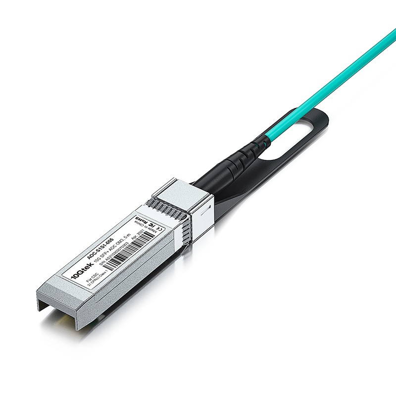 100m(328ft) Alcatel-lucent 10GBase-AOC SFP+ to SFP+ Active AOC Cable ...