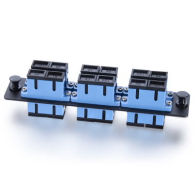 6 Slots 12 Fibers SC Duplex UPC SMF, OS2 (9/125μm) Fiber Patch Panel ...