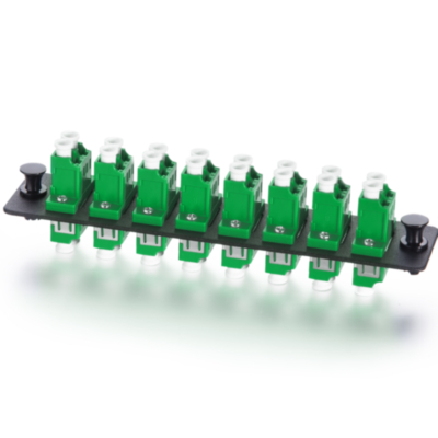 8 Slots 16 Fibers LC Duplex APC SMF, OS2 (9/125μm) Fiber Patch Panel ...