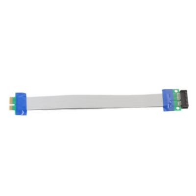 PCIe X1 male to female slot riser card extension ribbon cable 18cm - 10Gtek