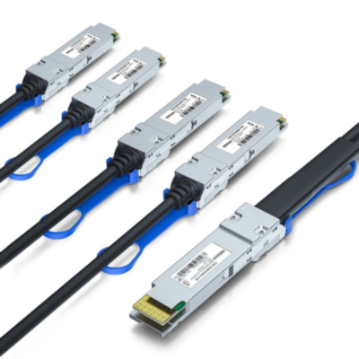 400G QSFP-DD to (4x) 100G QSFP56 Passive Copper DAC Cable 0.5~3 meter ...